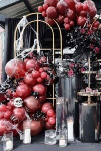 20 Gothic Halloween Party Decor Ideas - Lady Celebrations
