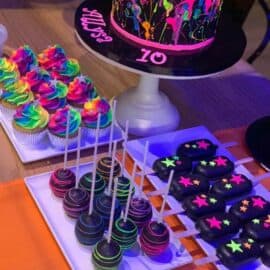 24 Neon Birthday Party Ideas for Teens - Lady Celebrations