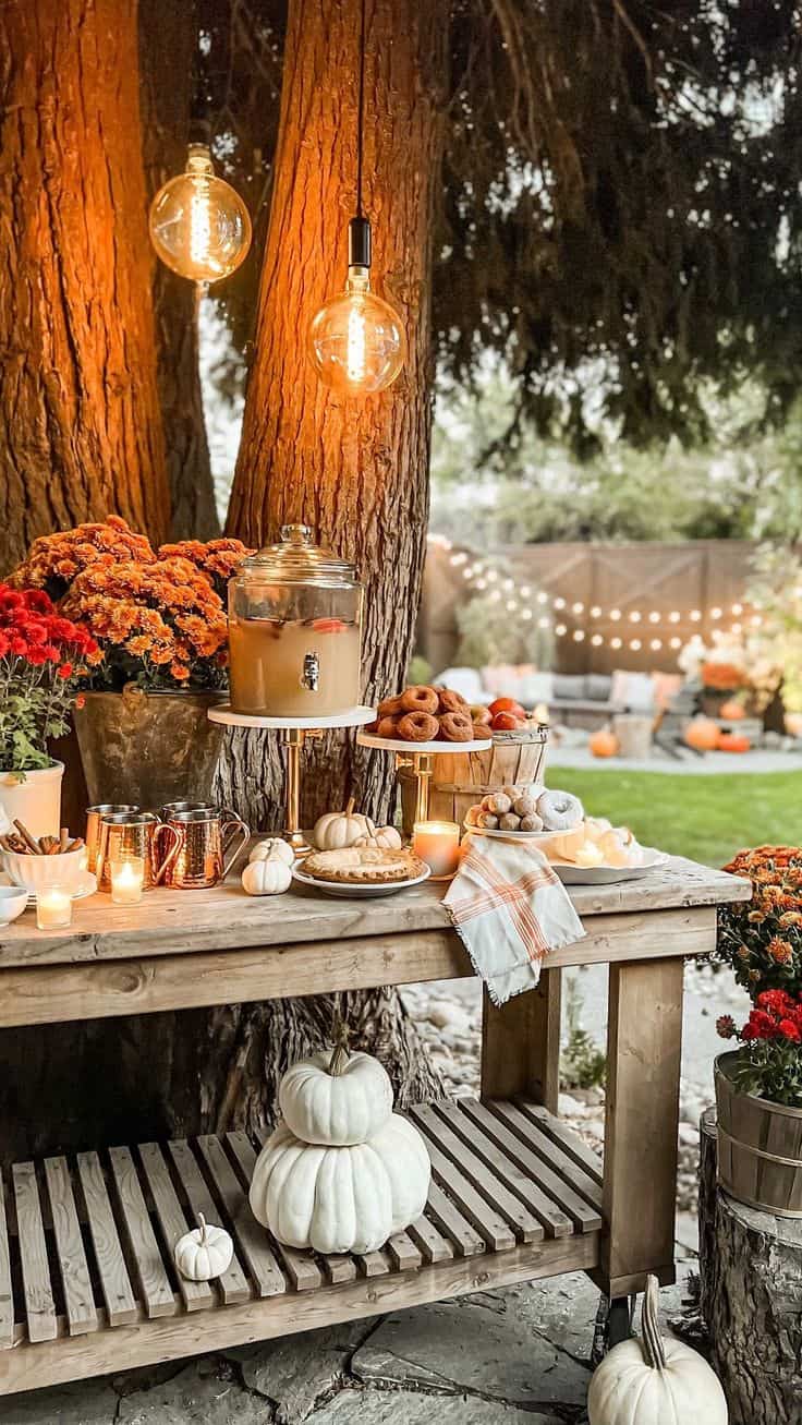 20 Apple Cider Bar Display Ideas - Lady Celebrations