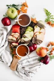 14 Fall Caramel Apple Bar Ideas - Lady Celebrations