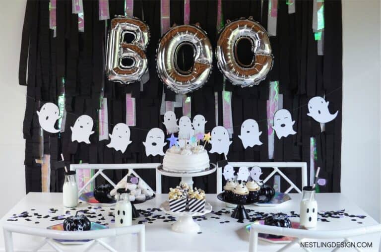 26 Ghost Halloween Party Ideas - Lady Celebrations