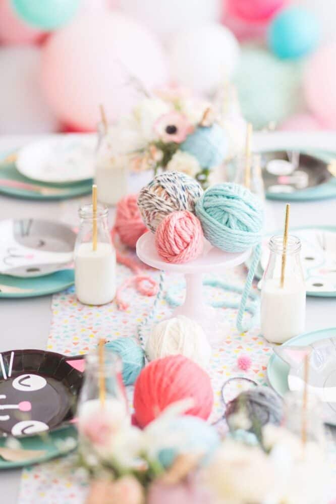 22 Cat Birthday Party Ideas for Kids - Lady Celebrations