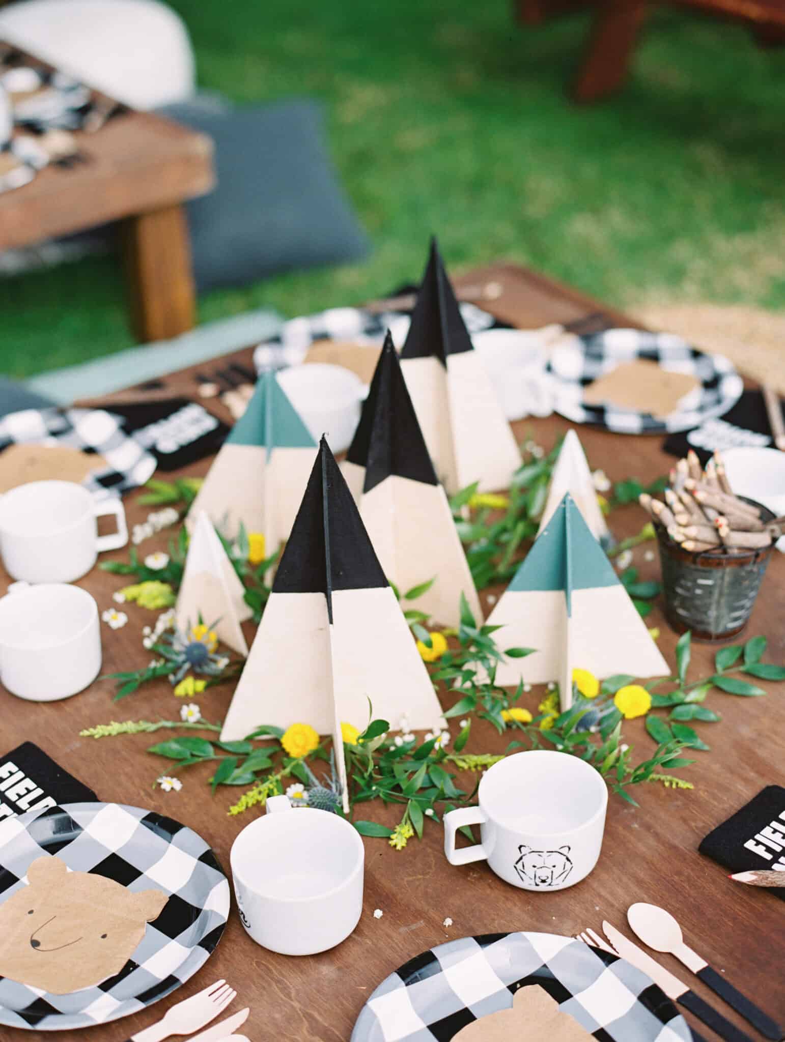 20 Camping Themed Birthday Party Ideas - Lady Celebrations