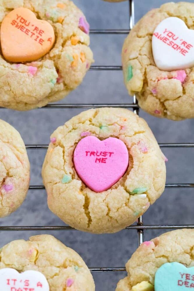 20 Candy Heart Valentine's Day Party Ideas - Lady Celebrations