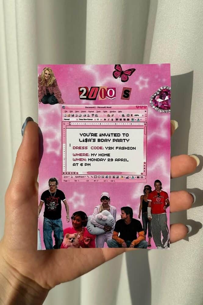 14 2000s Themed Birthday Party Ideas - Lady Celebrations