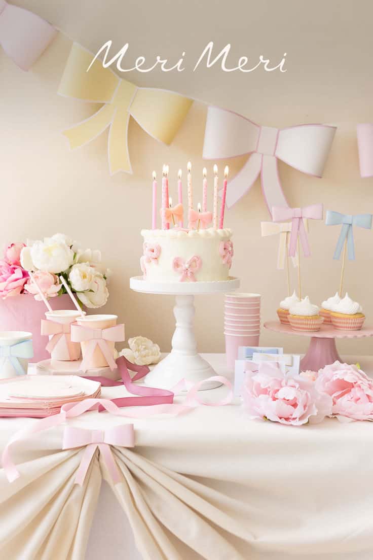26 Bow Themed Birthday Party Ideas - Lady Celebrations