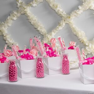 16 Sweet Pink Candy Bar Ideas - Lady Celebrations