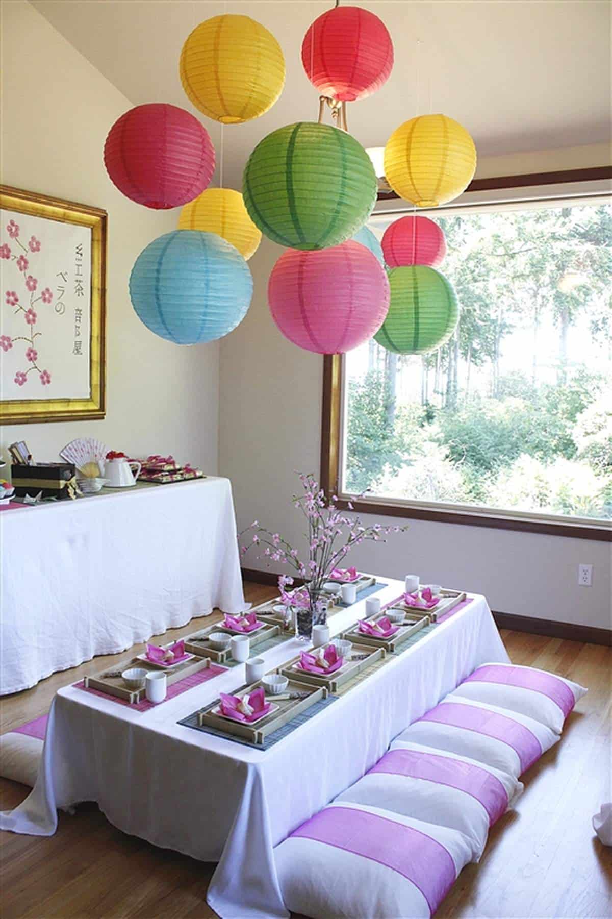 30 Japanese Inspired Birthday Party Ideas - Lady Celebrations