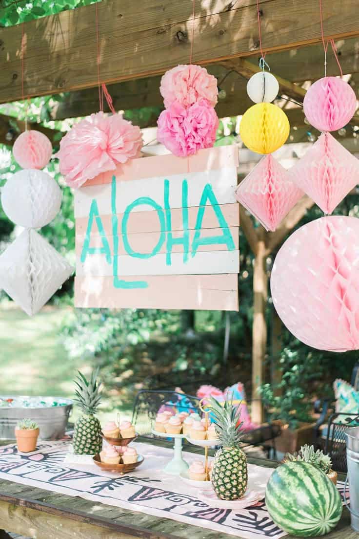 20 Hawaiian Graduation Party Ideas - Lady Celebrations