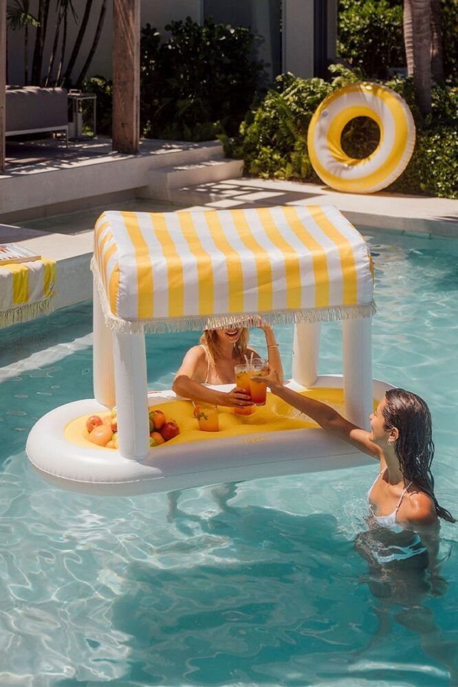 50 Retro Summer Pool Party Ideas - Lady Celebrations