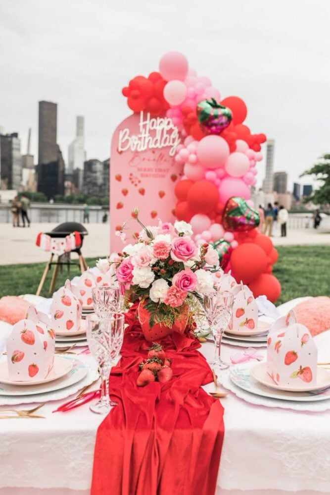 26 Strawberry Themed Party Ideas - Lady Celebrations