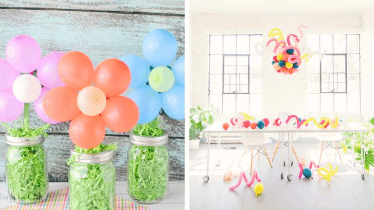 20 Simple Balloon Decorations - Lady Celebrations