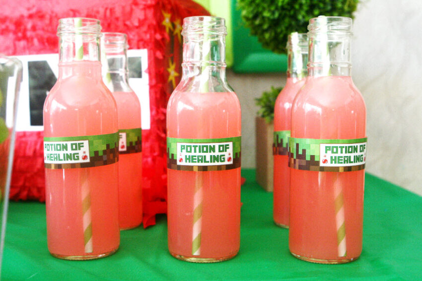 24 Minecraft Party Ideas - Lady Celebrations