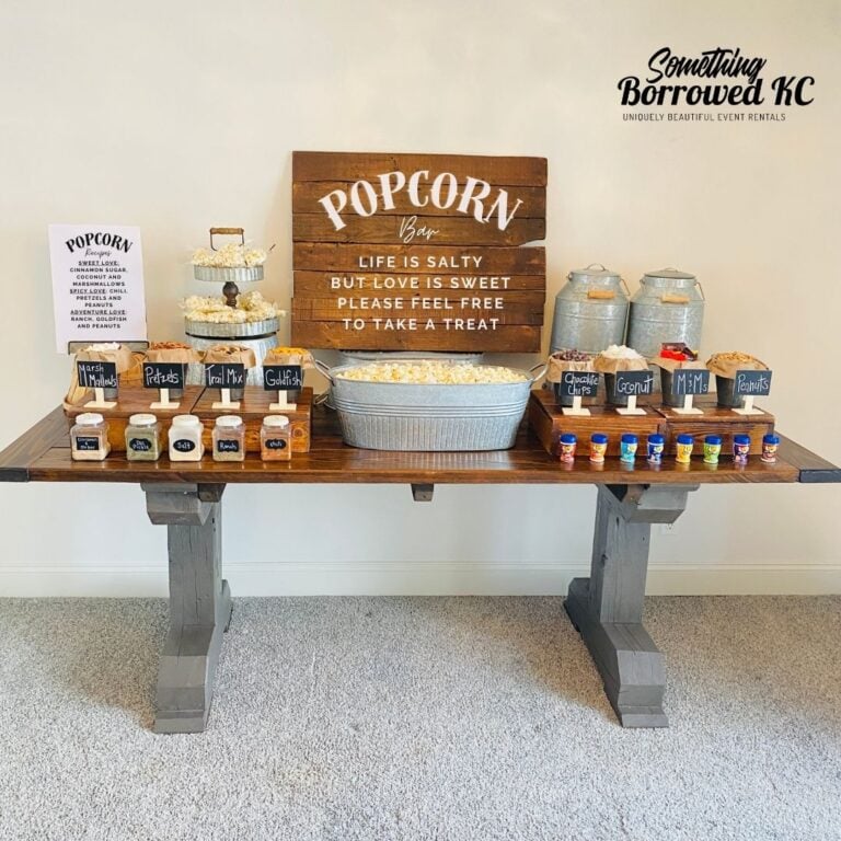 20 Amazing Popcorn Bar Ideas - Lady Celebrations