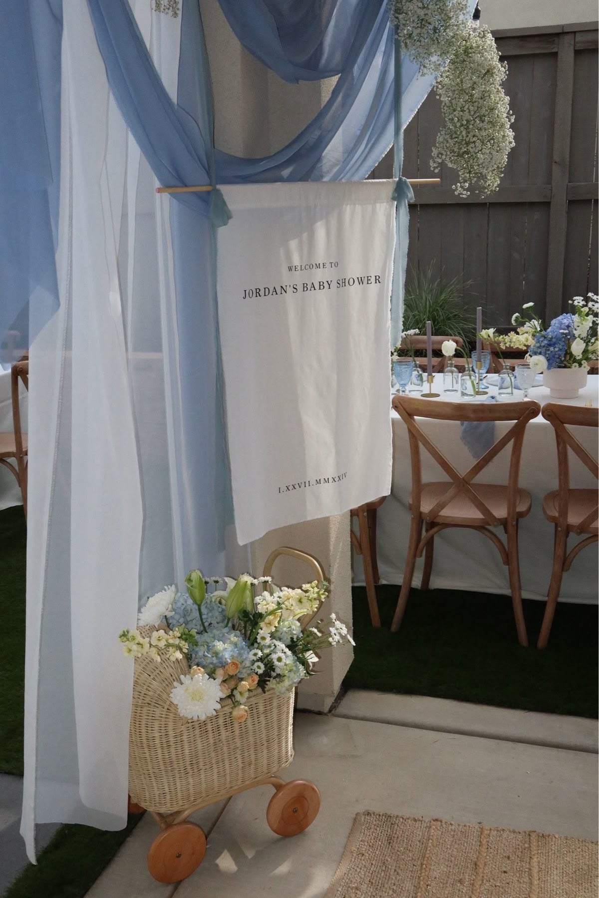 26 Beautiful Blue Baby Shower Ideas - Lady Celebrations