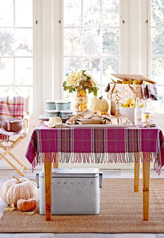 16 Aesthetic Plaid Fall Party Ideas - Lady Celebrations